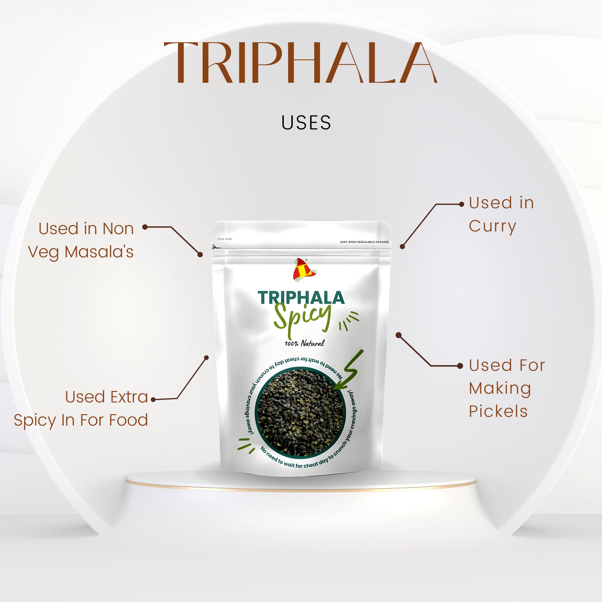 Triphala tablets for daily health