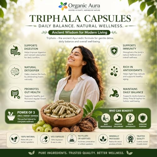 Triphala tablets for daily health