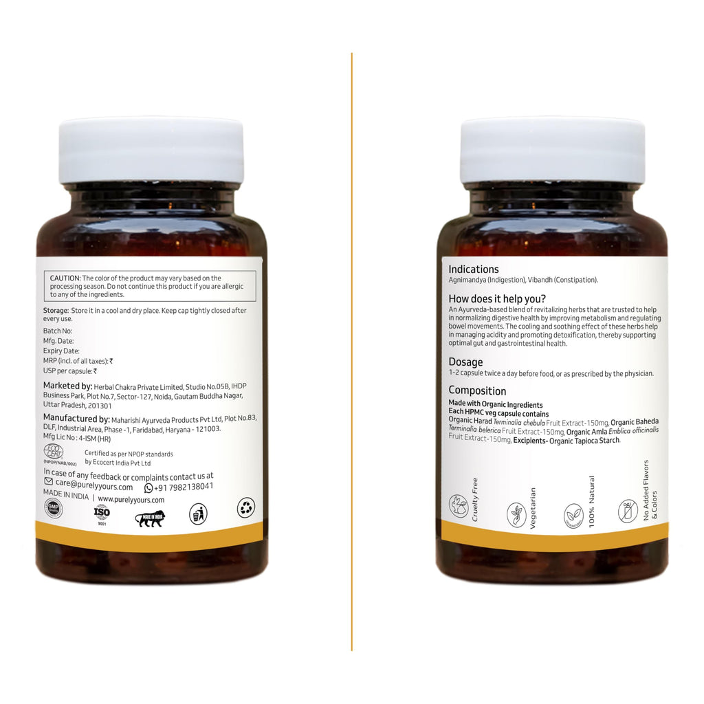 triphala tablets for easy digestion