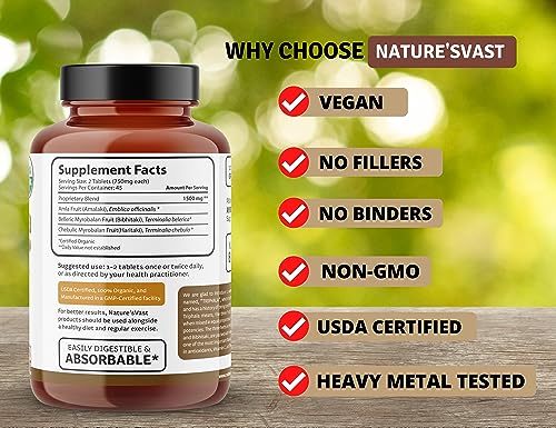 triphala tablets for energy boost