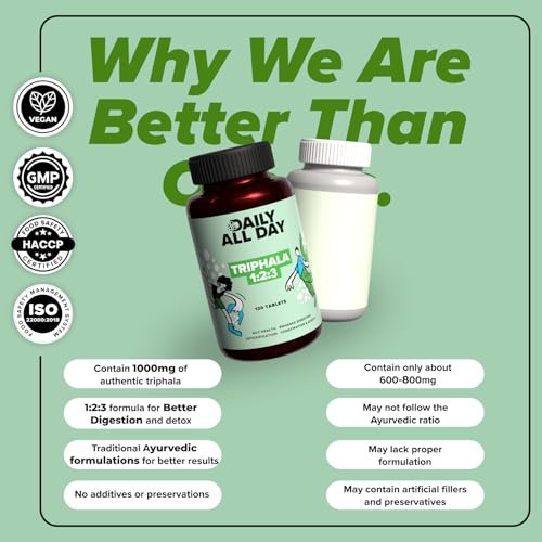 triphala tablets for healthy gut flora
