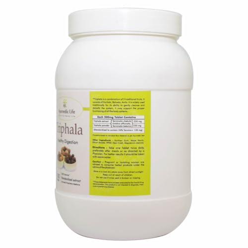 Triphala tablets for natural cleansing