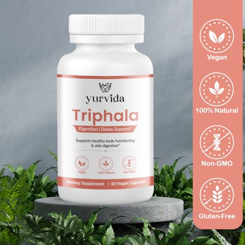 triphala tablets for natural detox support