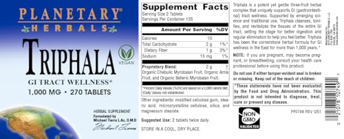 triphala tablets for overall vitality