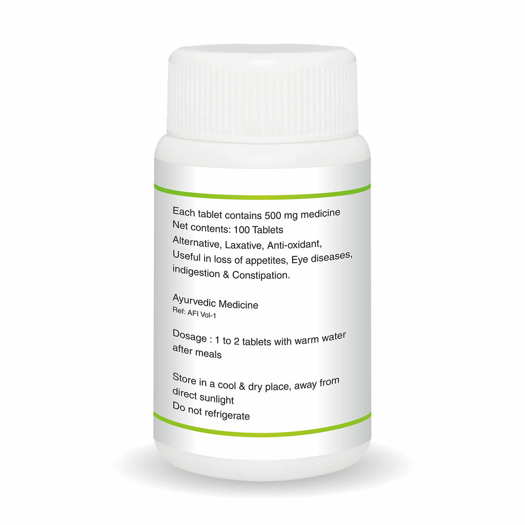 Triphala tablets pack of three