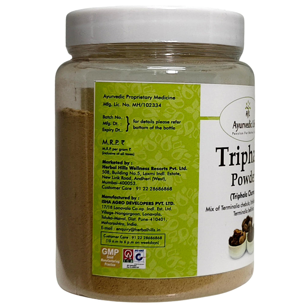 Triphala tablets vs powder comparison