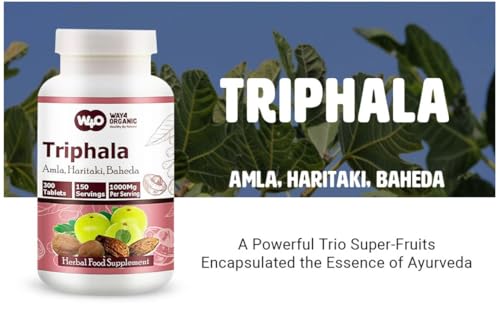 triphala tablets with amla and haritaki