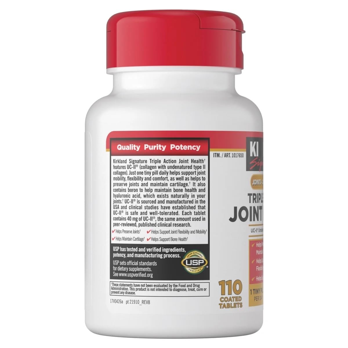 Triple action joint health formula