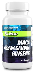 Triple Action Maca ashwagandha capsules for wellness
