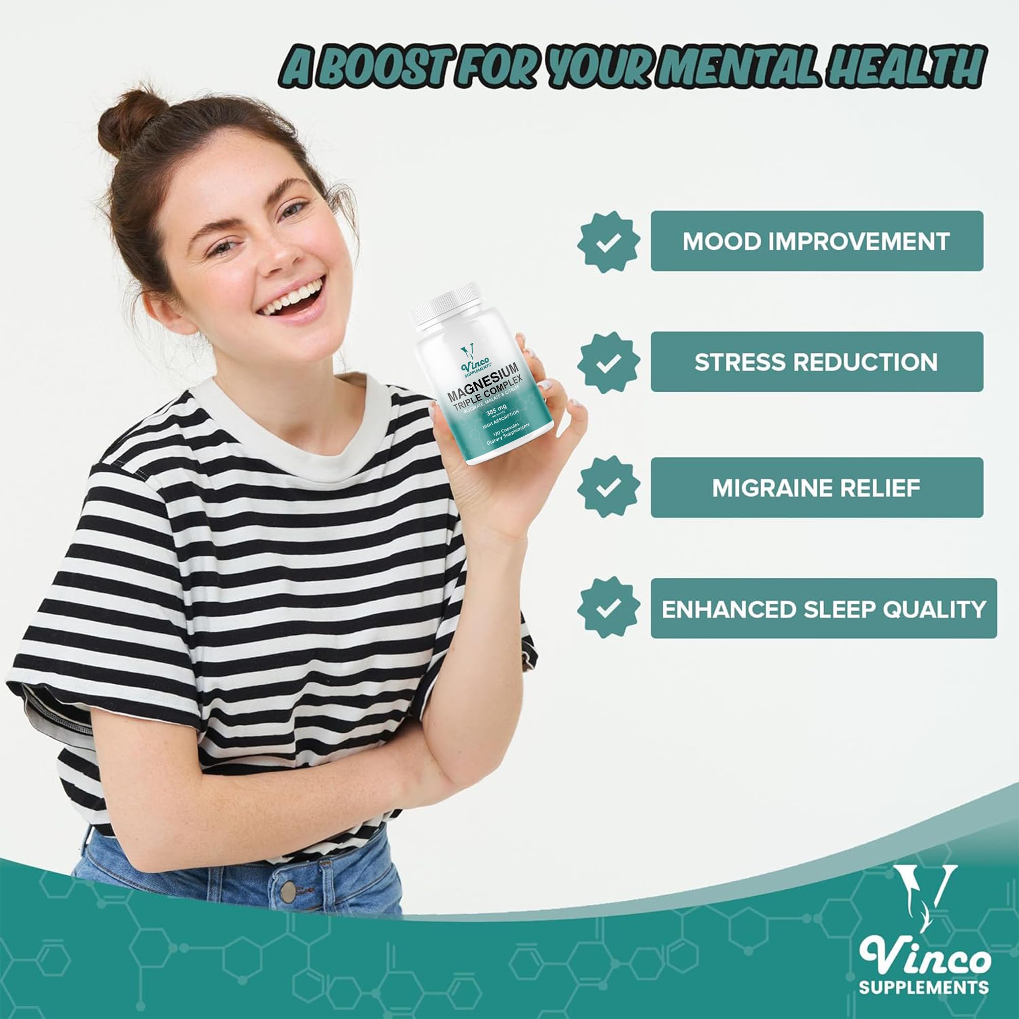 triple action magnesium for overall health