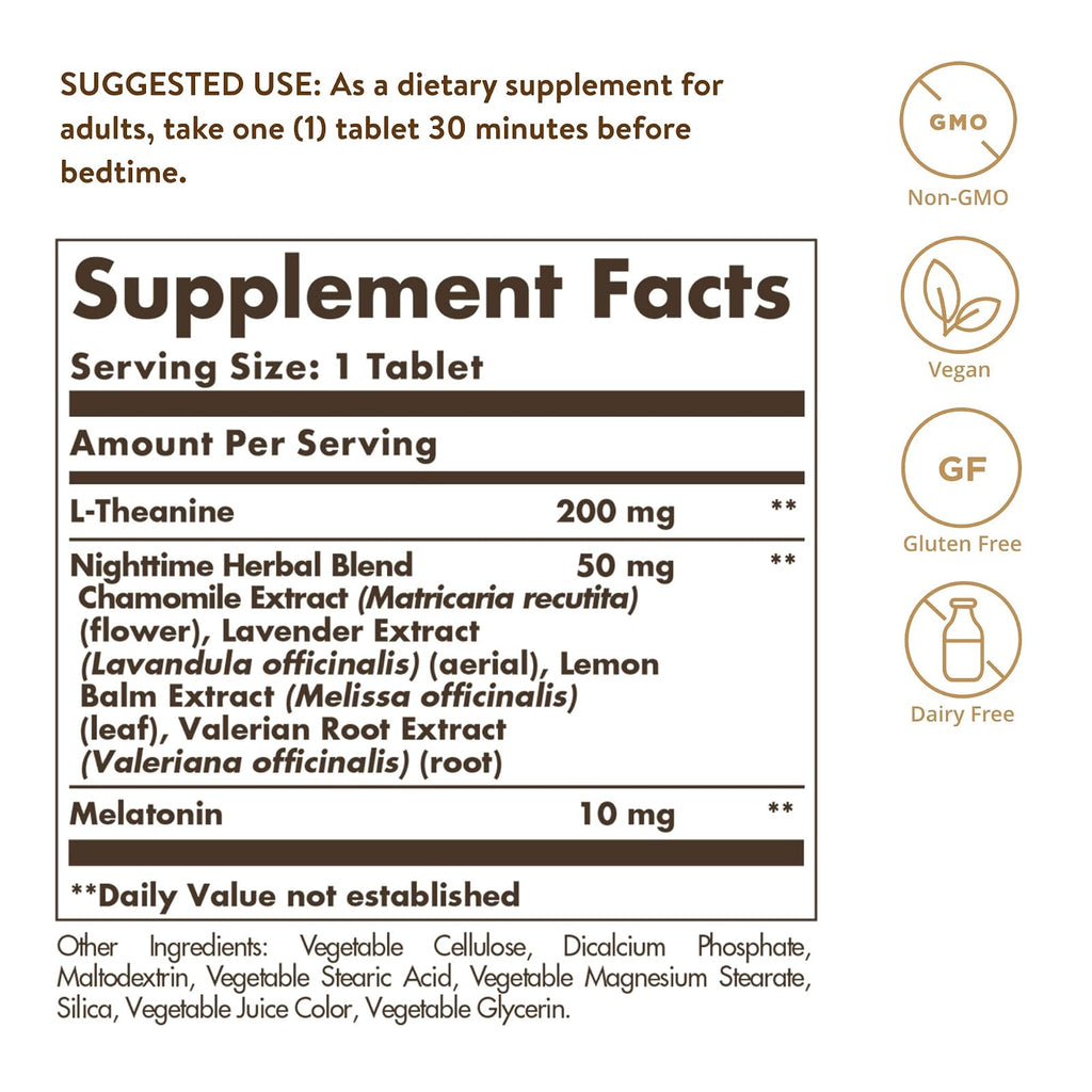 triple action melatonin tablets Canada