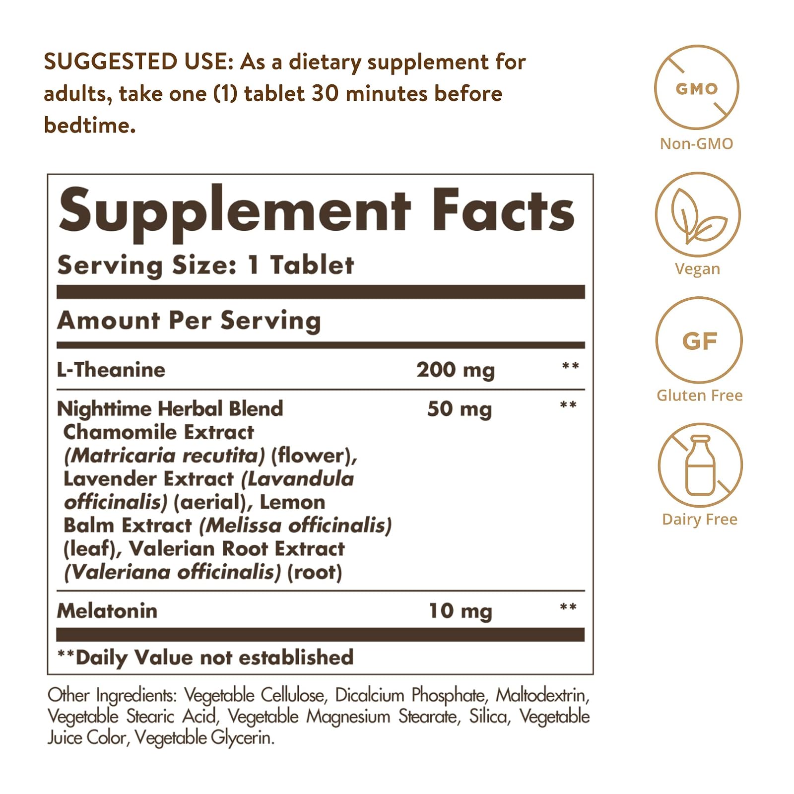 Triple action sleep support formula