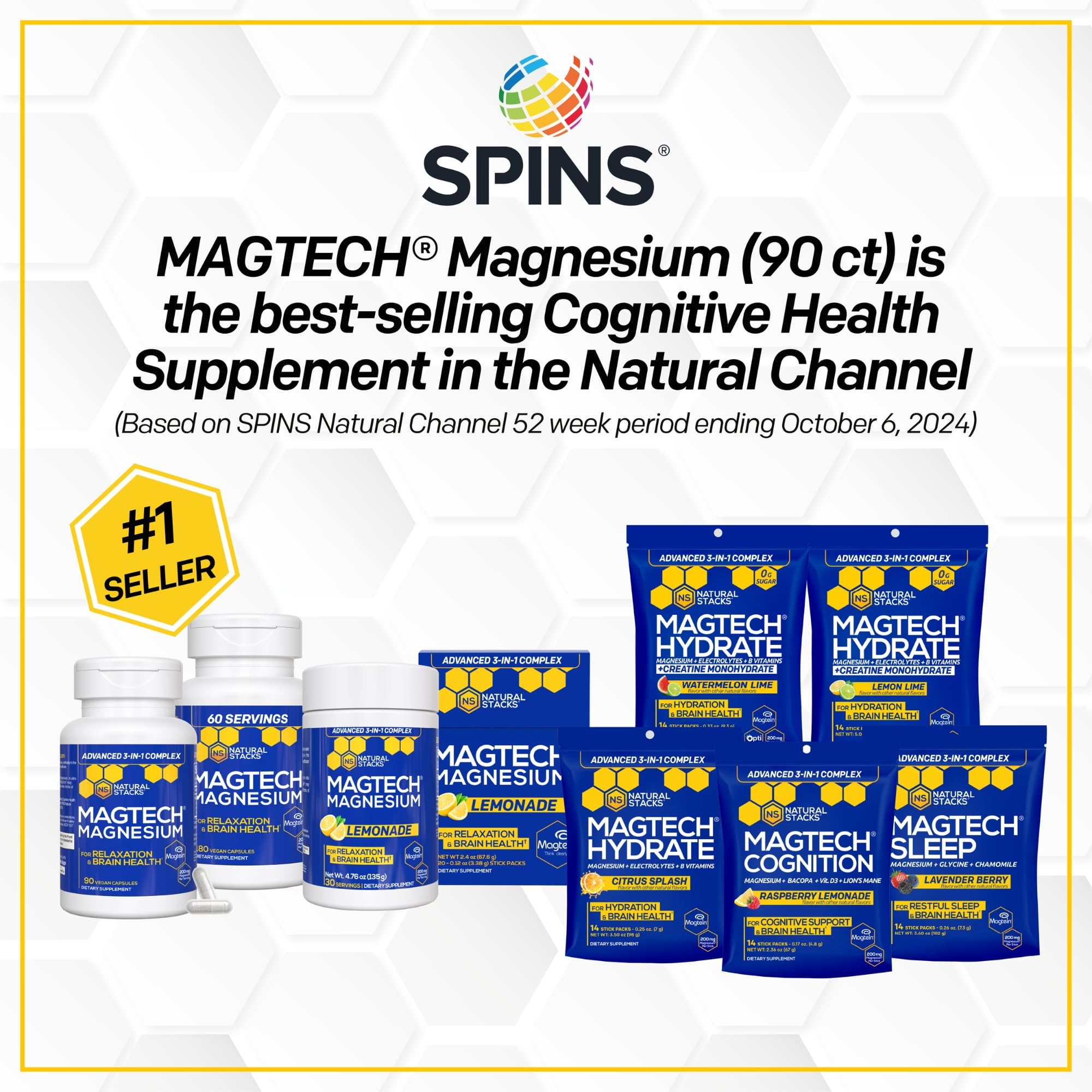 Triple blend magnesium for total wellness