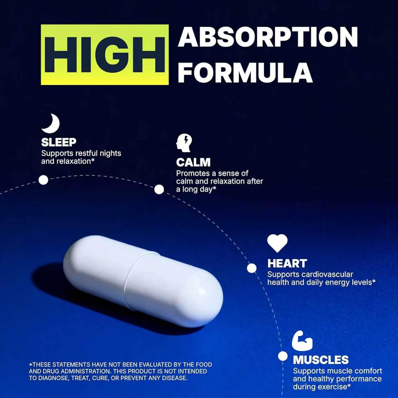 Triple brand magnesium for stress relief