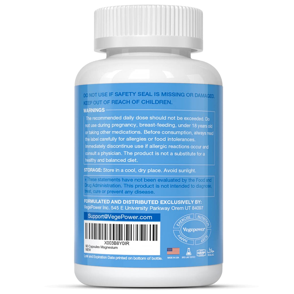 Triple Calm Magnesium for active lifestyles