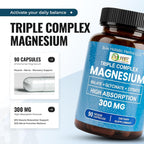 Triple complex magnesium for better sleep