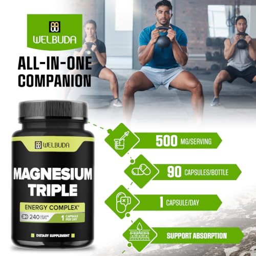 triple complex magnesium for vitality