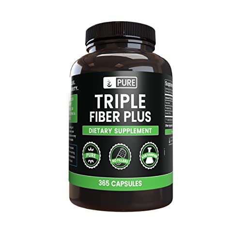 triple fiber capsules for digestive health