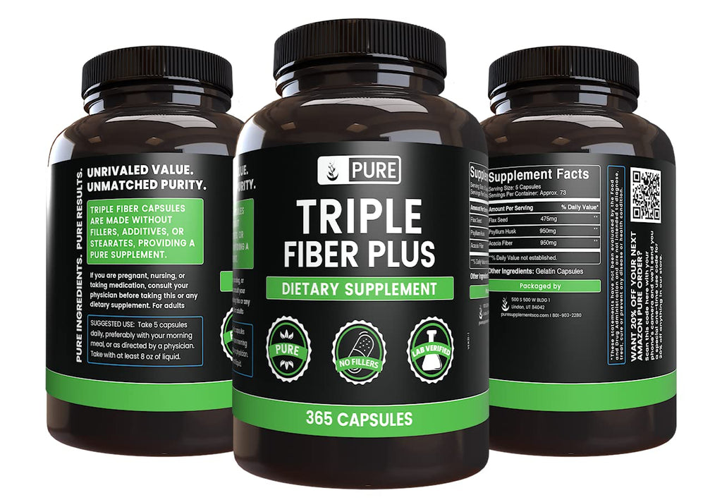 triple fiber for digestive health