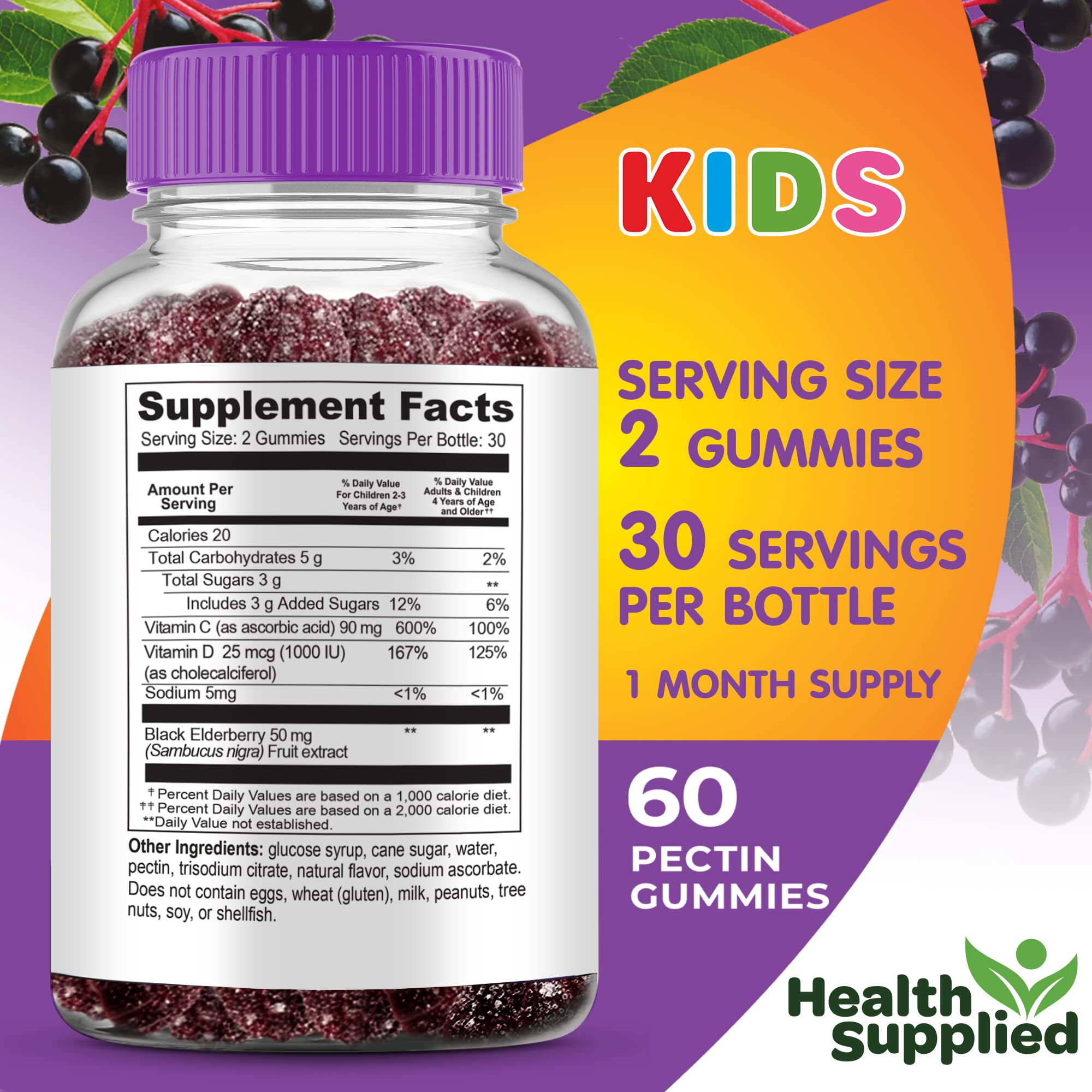triple immune support elderberry gummies