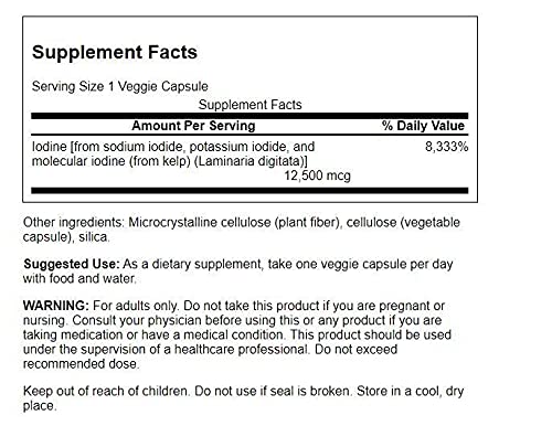 Triple iodine complex for energy support