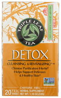 Triple Leaf detox tea for cleansing