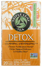 Triple Leaf detox tea for cleansing