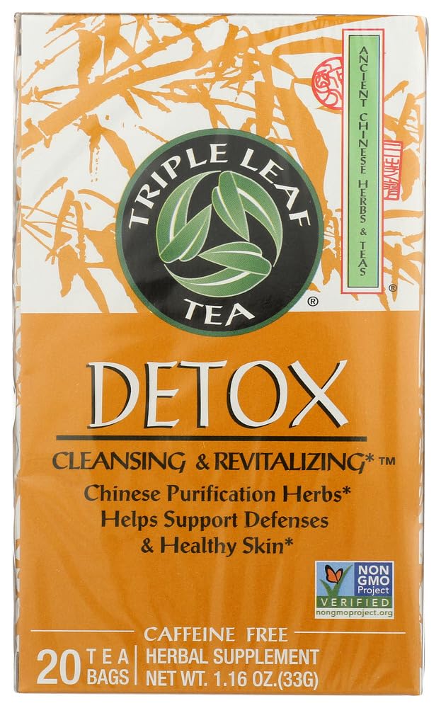 Triple Leaf detox tea for cleansing