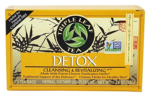 Triple Leaf herbal detox tea bags