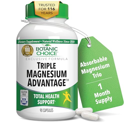 Triple magnesium advantage capsules for relaxation