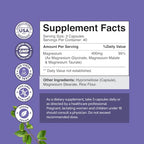 Triple magnesium blend for overall health