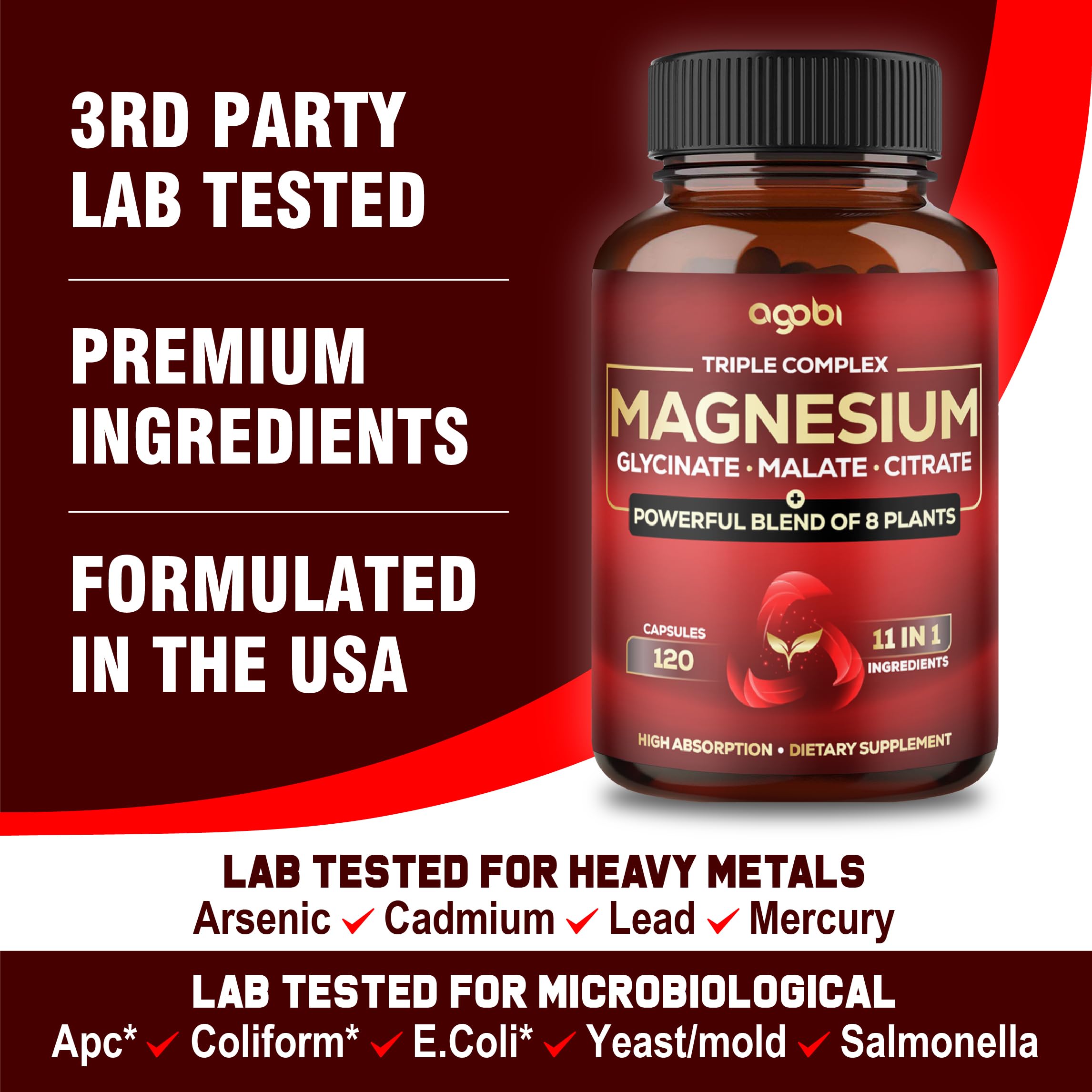 Triple magnesium blend for relaxation