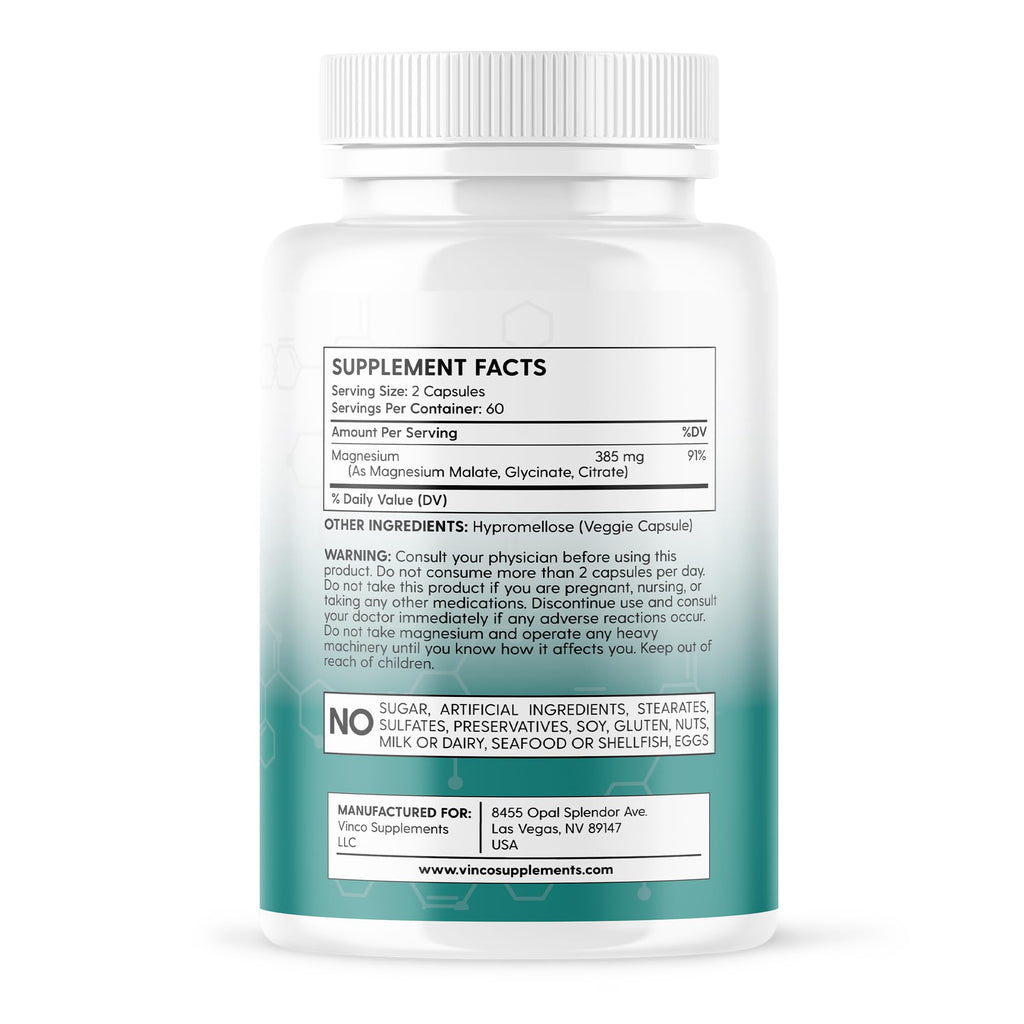 triple magnesium blend for total relief