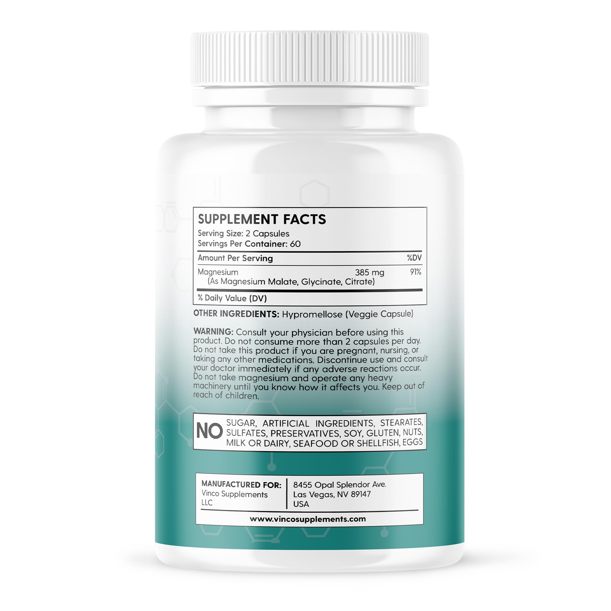 triple magnesium blend for total relief