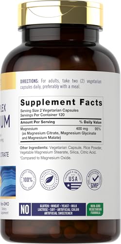Triple magnesium capsules for better sleep