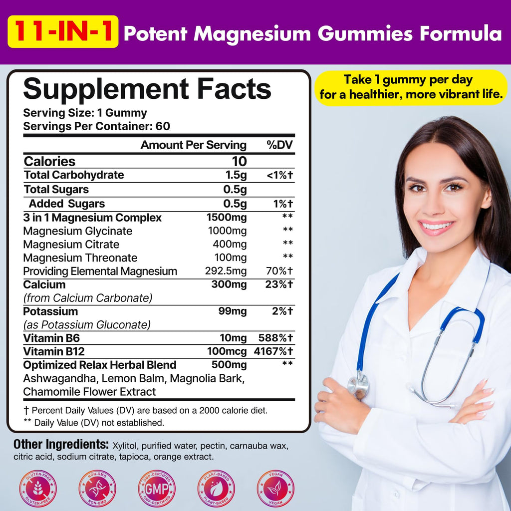 triple magnesium complex for better health