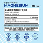 Triple magnesium complex for better sleep