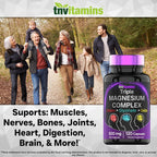 Triple magnesium complex for daily wellness