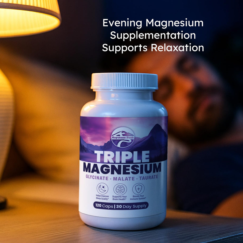 Triple magnesium complex for daily wellness