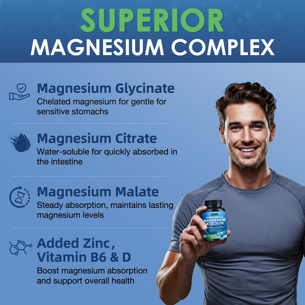 Triple Magnesium Complex for muscle support