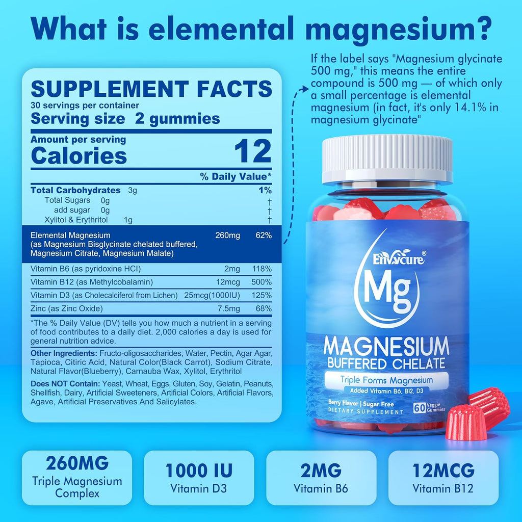 triple magnesium complex for relaxation