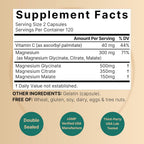 triple magnesium complex for relaxation