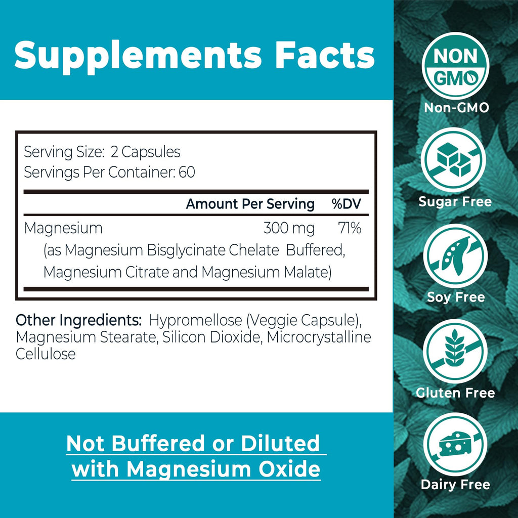 Triple Magnesium Complex for relaxation
