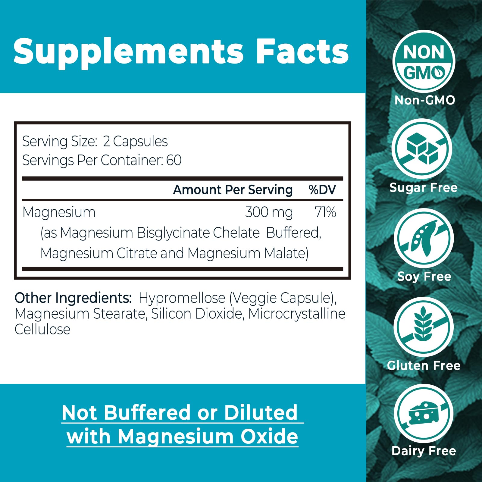 Triple Magnesium Complex for relaxation