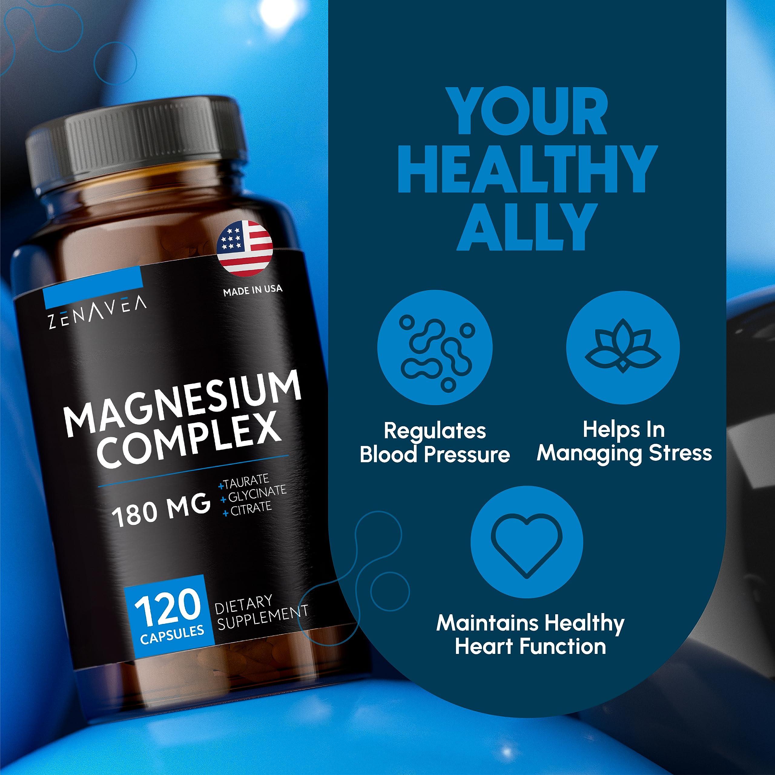 Triple Magnesium Complex for relaxation