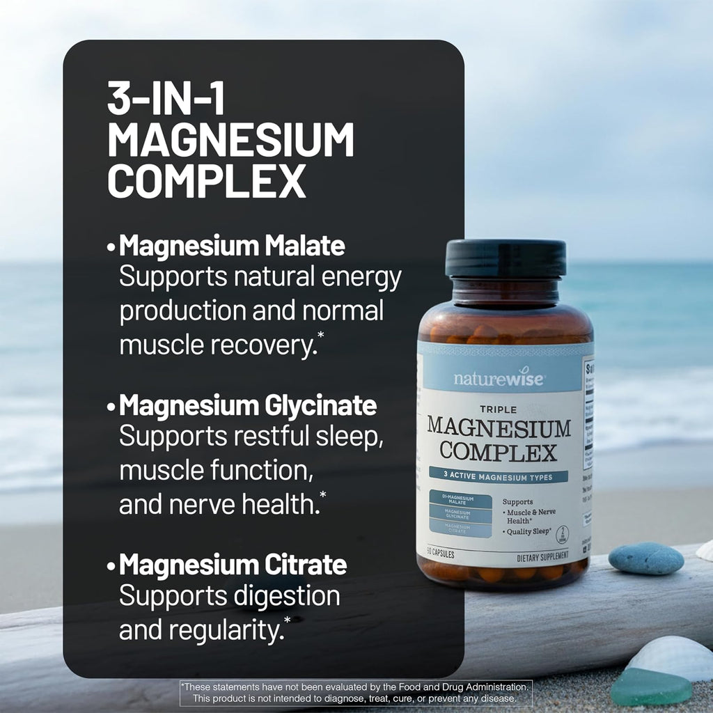 Triple magnesium complex for relaxation