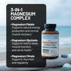 Triple magnesium complex for relaxation