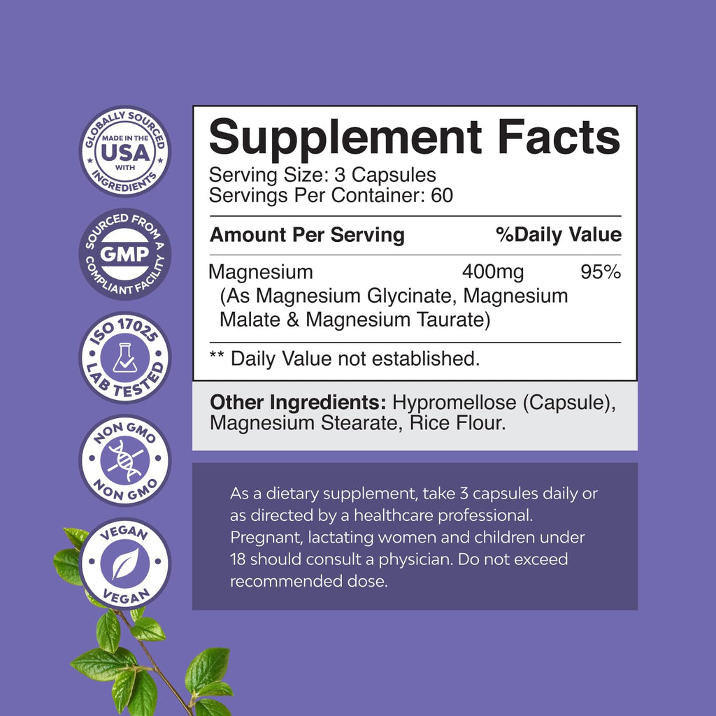 Triple magnesium complex with calcium and zinc