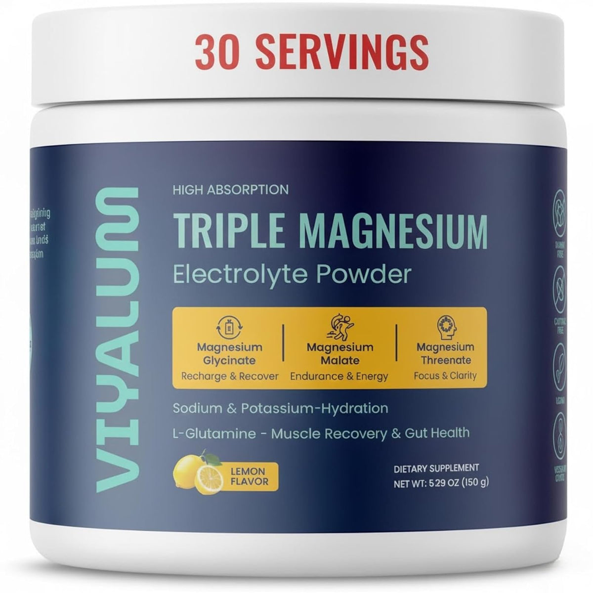 Triple Magnesium Electrolyte Powder benefits