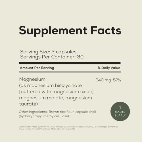 Triple Magnesium for active lifestyles